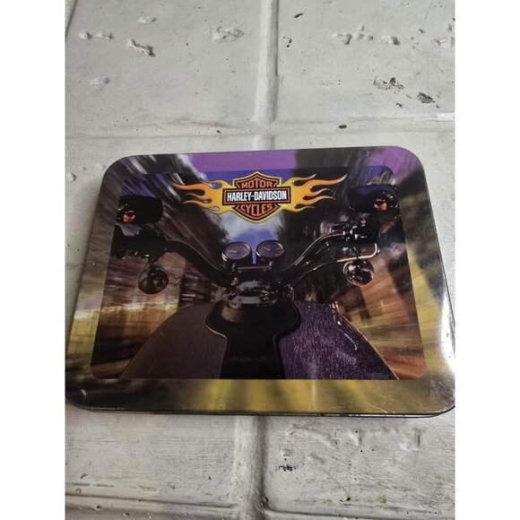 Toys | Harley Davidson Motorcycle Playing Cards 2 Decks Collector Tin ...